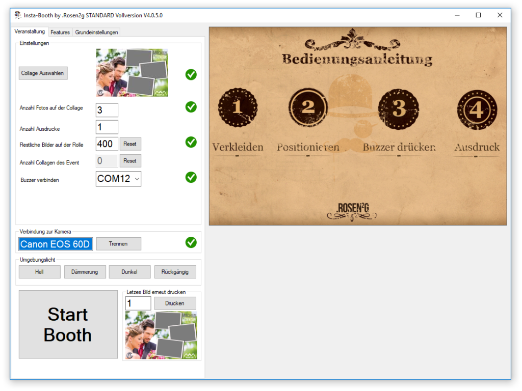 Photobooth Software Insta-Booth Standard Edition | Insta-Booth